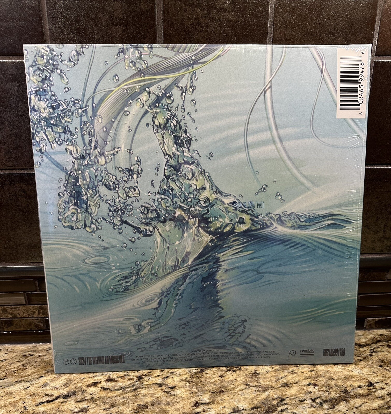 The Weeknd x Sorayama Hurry Up Tomorrow Collector's Edition Vinyl SEALED