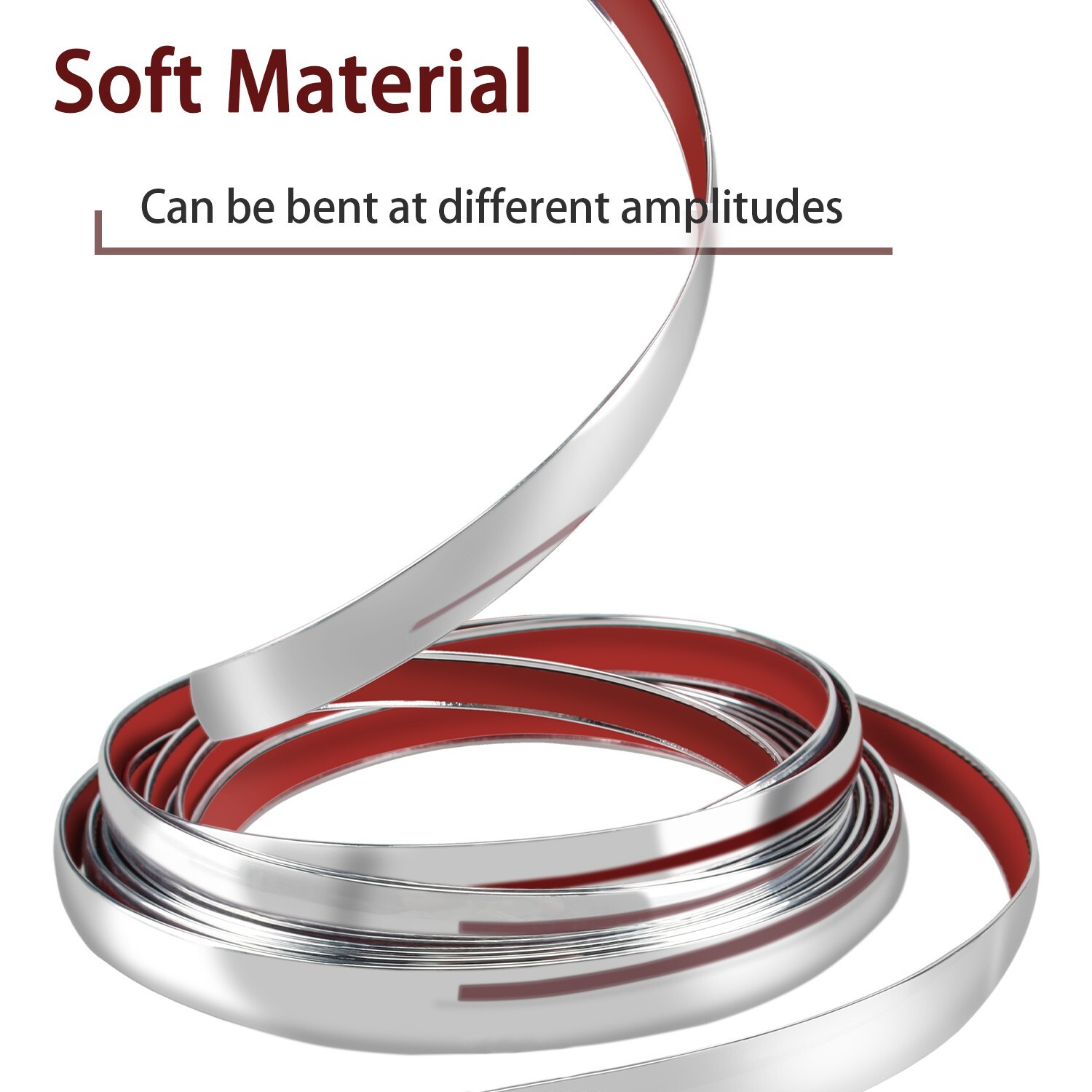 For Ford 16.4FT Trim Molding Strip Car Body Door Side Anti-Scratch ...