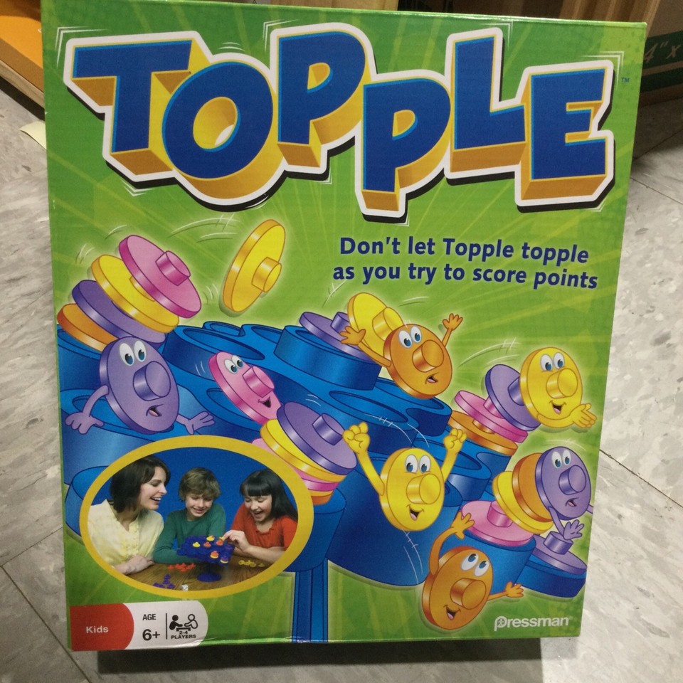 Topple The Tipsy, Topsy-Turvy Balancing Game by Pressman Kids Children ...