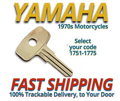 Yamaha Motorcycles Keys LB50 LB80 Chappy Replacement Key Cut to Code ...