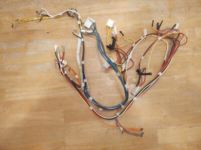 GE range JB645RK9SS Maintop and infinite switch wire harness WB18X31193 ...