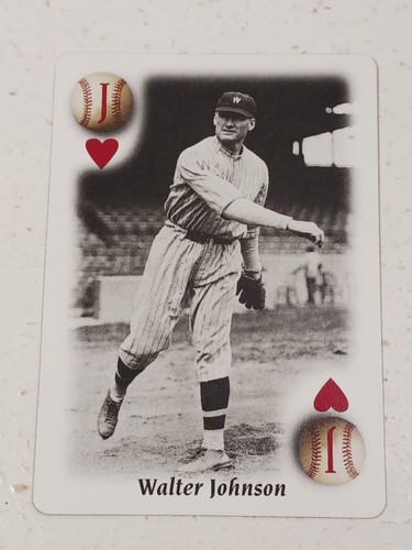 Walter Johnson Washington Senators 2000 All Century Team Card | eBay