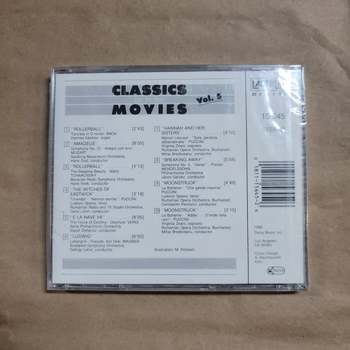 Classics Go To The Movies Vol. 5 By Various Artists (CD, 1990 ...