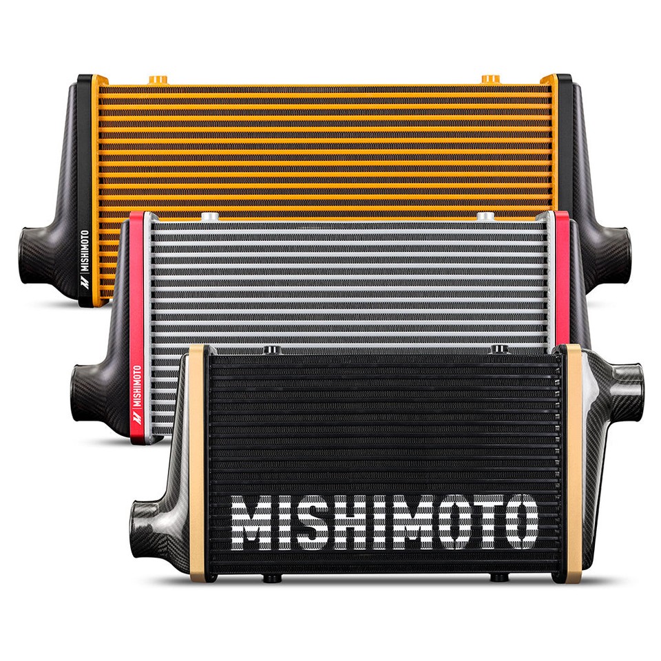 Mishimoto MMINT-UCF-M6G-S-G 600mm Gold Anodized Carbon Fiber ...
