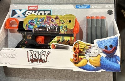 Zuru X-Shot Poppy Playtime Air Pocket 8 Darts X-Legendary | eBay