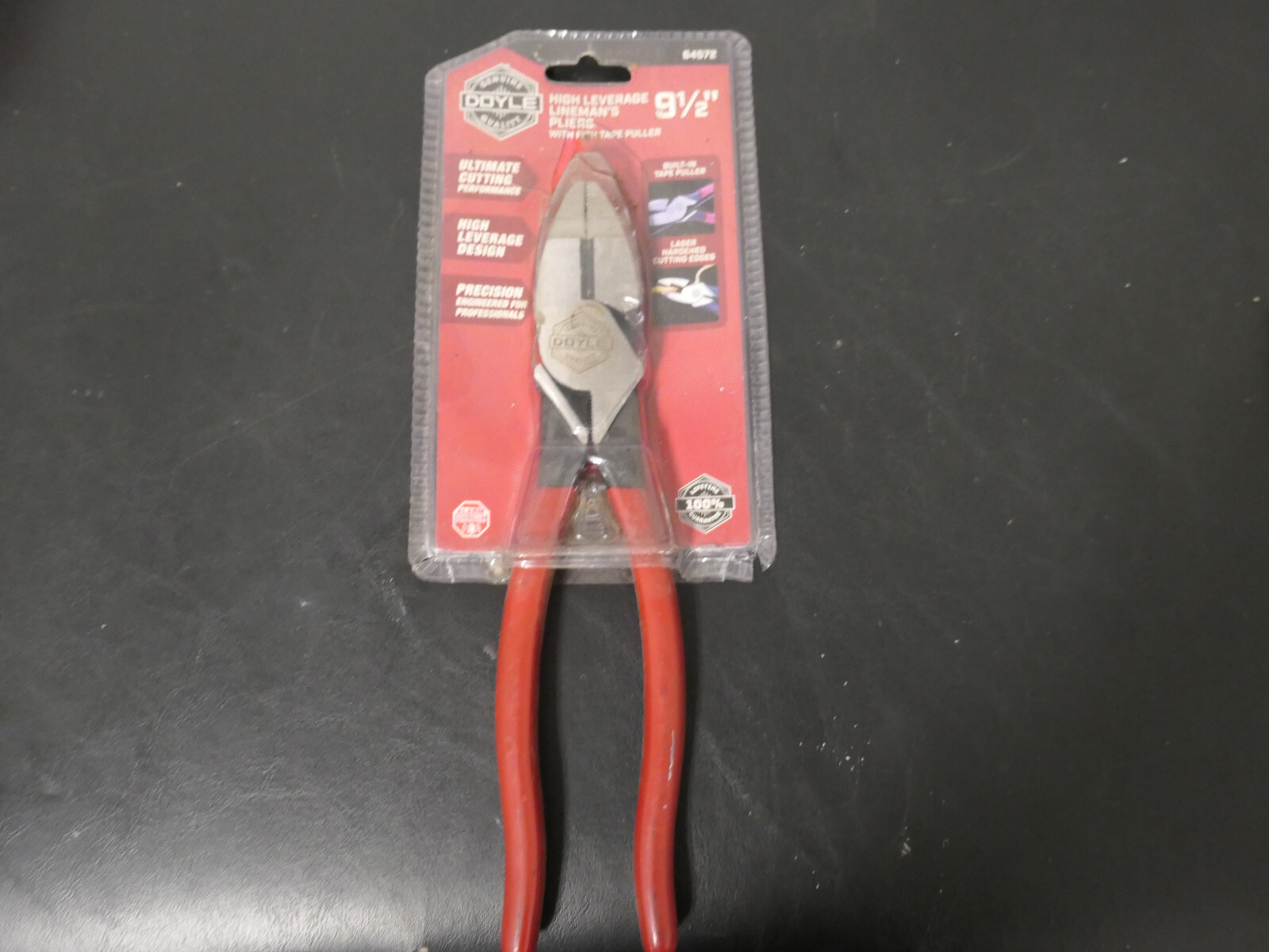 DOYLE Tools 9 1/2” Lineman's Pliers W/Tape Puller 64572 | eBay