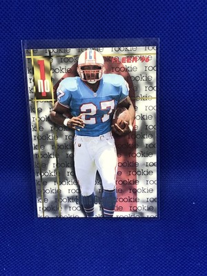 Eddie George 1996 Fleer Rookie Card #155 NFL Houston Oilers Ohio State ...