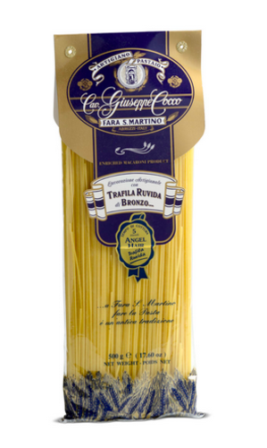 G.Cocco Artisan Italian pasta Spaghetti - 12 PACKS x 17.5 Oz(500gr)(TOT ...