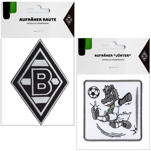 Aufnäher Borussia Mönchengladbach Raute od. Jünter Patch Aufbügler VfL ...