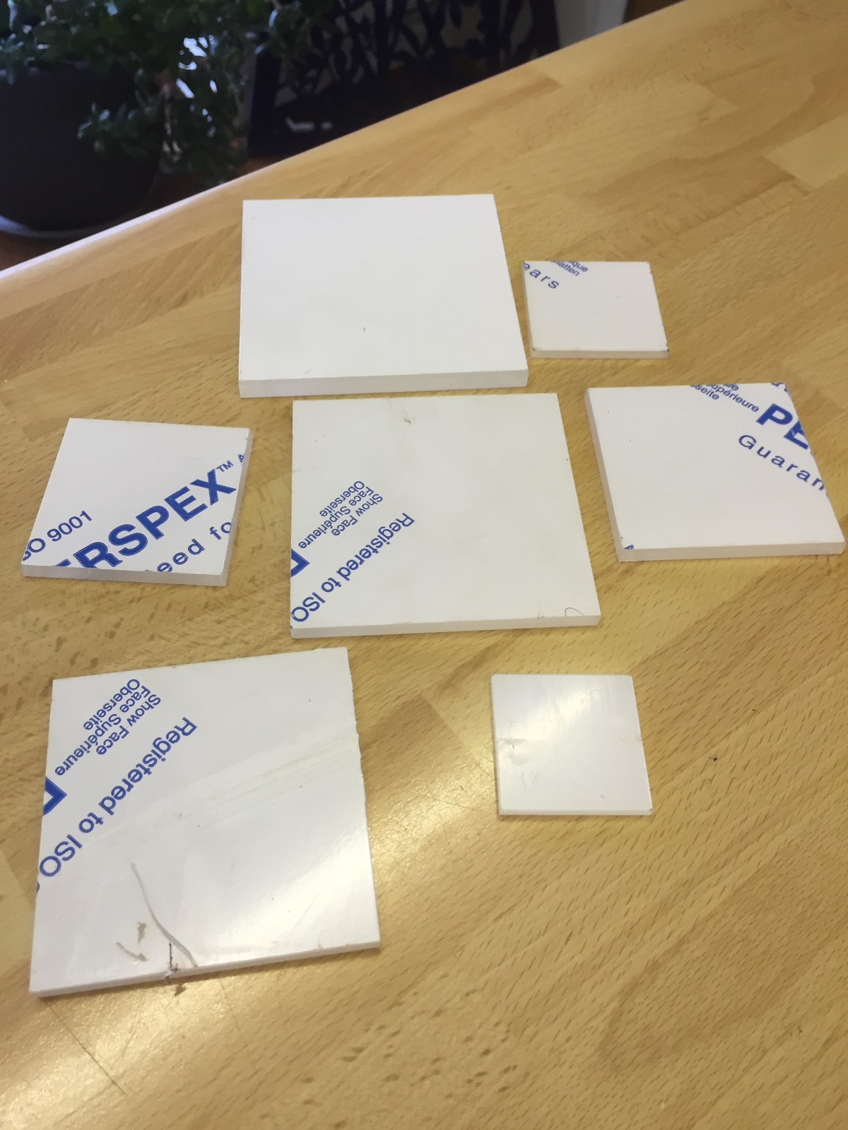 CLEAR PERSPEX ACRYLIC SQUARES 2mm 3mm 4mm 5mm 6mm 8mm 10mm | eBay UK