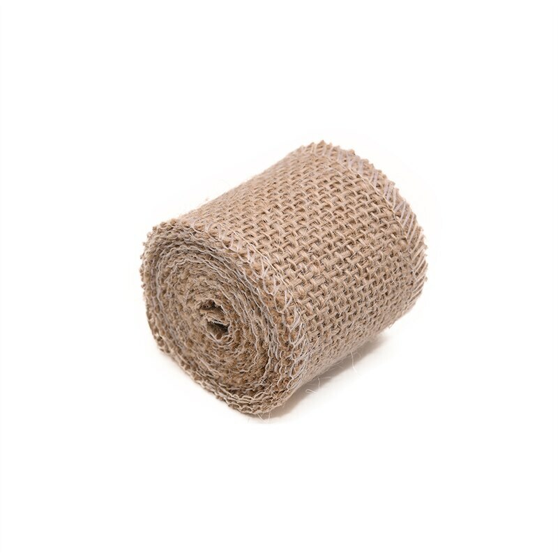 Jute Burlap Burlap Roll Rustic Vintage DIY Ornament | eBay