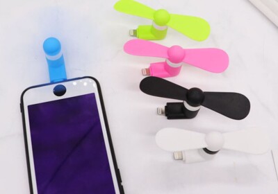 mini portable phone FAN for android iPhone smartphone micro B C USA ...