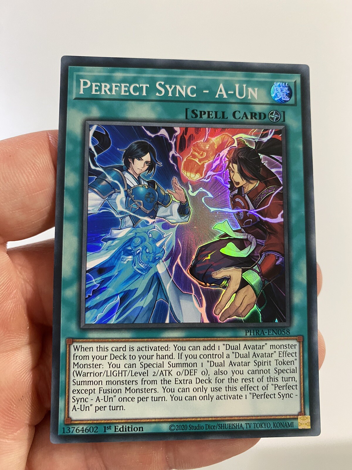 YUGIOH PHRA-EN058 Perfect Sync - A-Un Super Rare 1st Edition NM | eBay