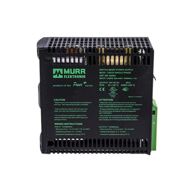 Murr Electronics 85083 MCS5-230/24 Single Phase | eBay