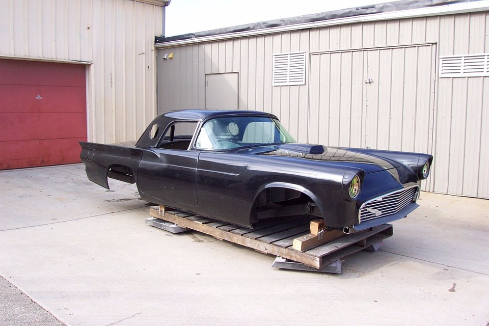 1955 1956 1957 Thunderbird Body Fiberglass 55 56 57 REGAL T-BIRD T-bird ...