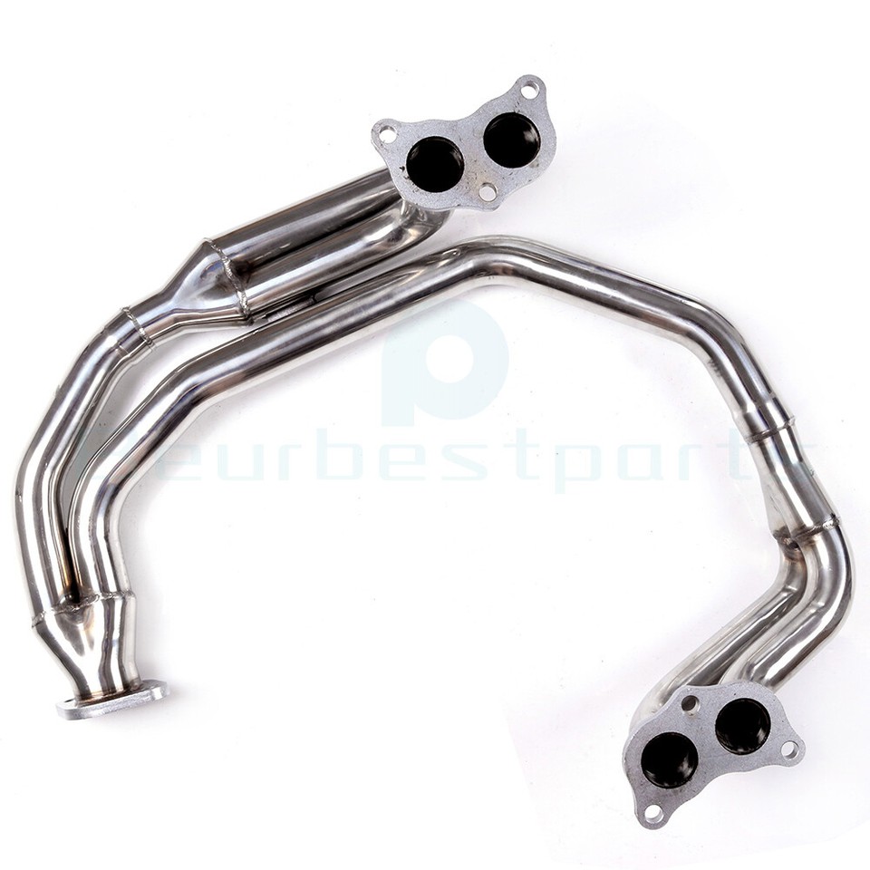 FOR 97-05 SUBARU IMPREZA 2.5 RS EJ25 NA STAINLESS RACING HEADER MANIFOLD EXHAUST | eBay