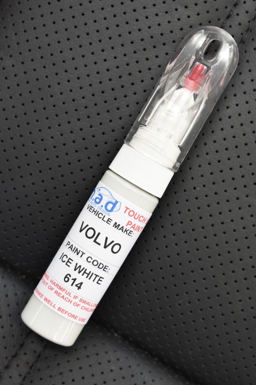 VOLVO ICE WHITE 614 PAINT TOUCH UP PEN CHIP SCRATCH REPAIR V40 V60 V90 ...