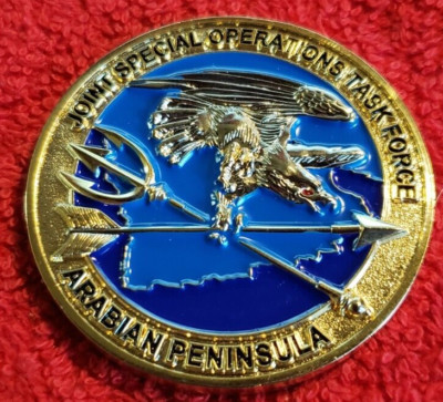 US NAVY JOINT SPECIAL OPERATIONS TASK FORCE COIN ( ARMY USCG CHP US ...
