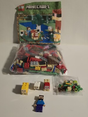 LEGO 21153 MINECRAFT The Wool Farm *Read Description* | eBay