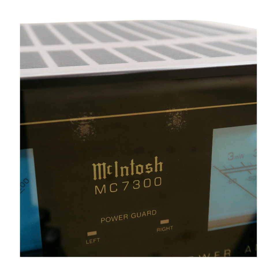 McIntosh MC7300 Stereo Power Amplifier 300W/ch High Current Blue Meters ...