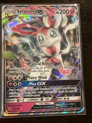 Sylveon GX 92/145 Guardians Rising Ultra Rare Holo Pokemon Card | eBay
