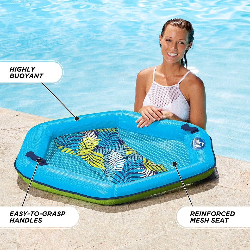 Aqua Pool Chair Float for Adults – Zero Gravity Pool Floats – Multip ...