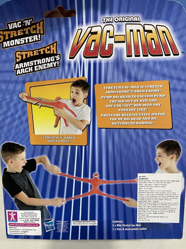 The Original VAC-MAN Hasbro stretch Armstrong stretch monster SCARCE ...