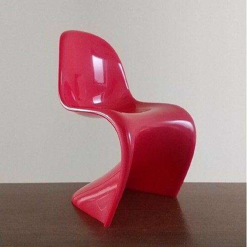 Vitra Design Museum Miniature Collection Panton Chair Rare Red Used No ...