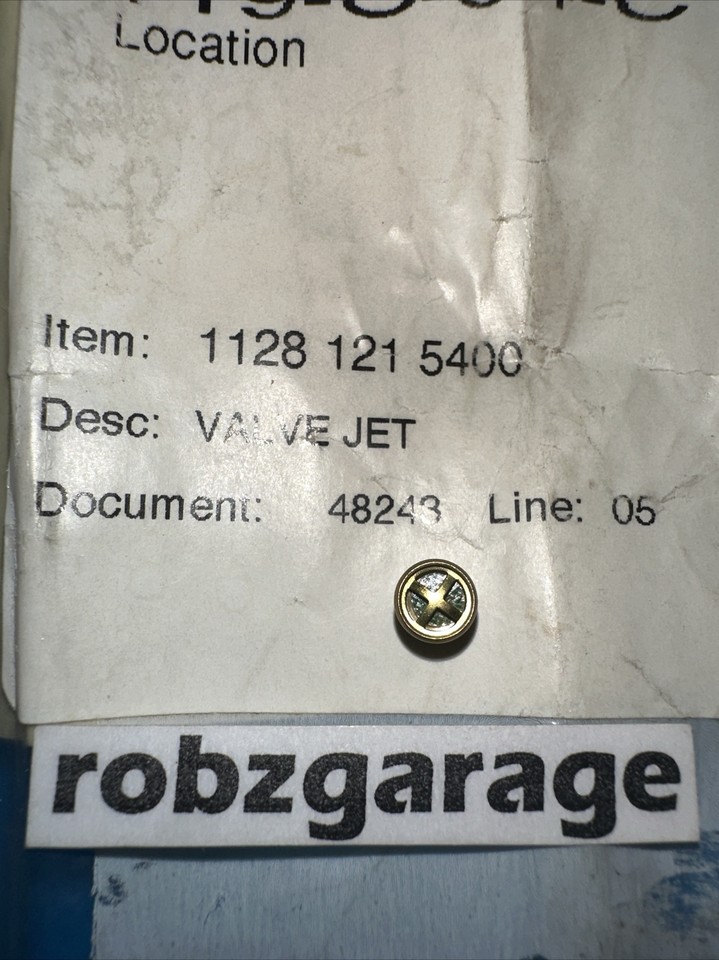 GENUINE STIHL CARBURETOR VALVE JET 1128-121-5400 FITS O44 044 MAGNUM ...