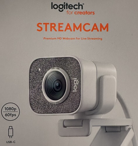 Logitech StreamCam Full HD Streaming Webcam - White - Free Post ...