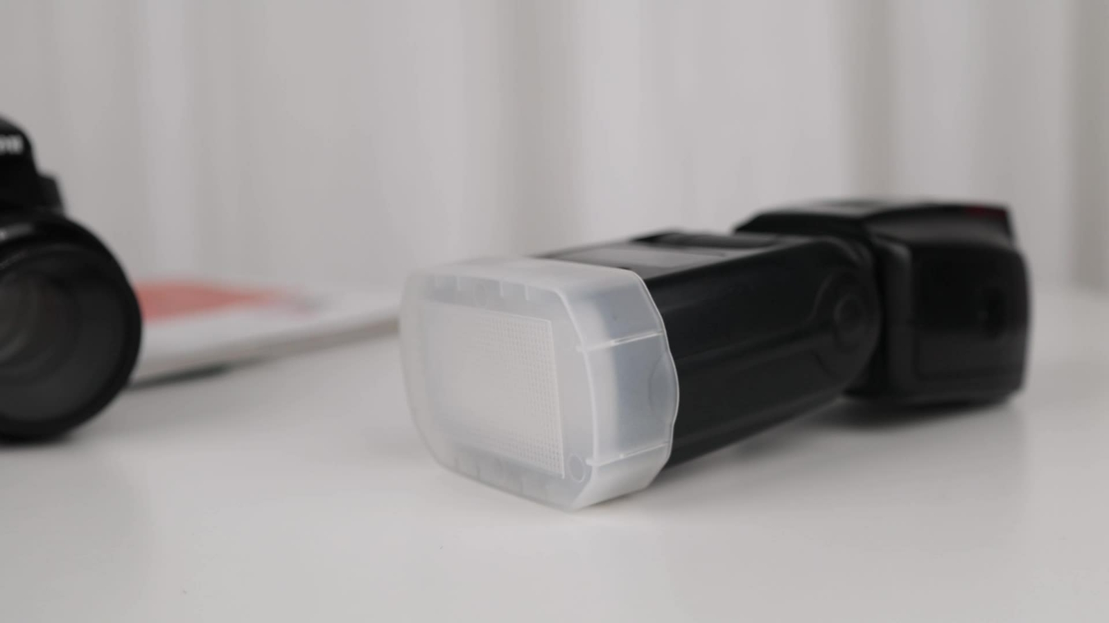 JJC Flash Bounce Diffuser Cap Box for Canon 600EX-RT, YONGNUO YN-600EX ...