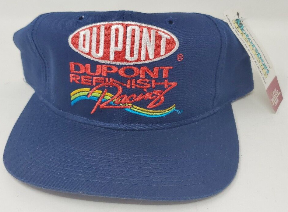 Vtg NOS Chase Racewear Dupont Racing Navy Blue Nascar… - Gem