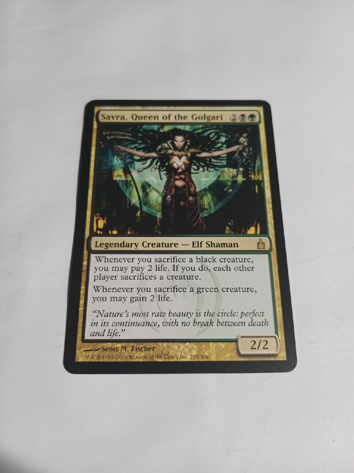 MTG Savra, Queen of the Golgari Ravnica 225/306 Regular Rare | eBay