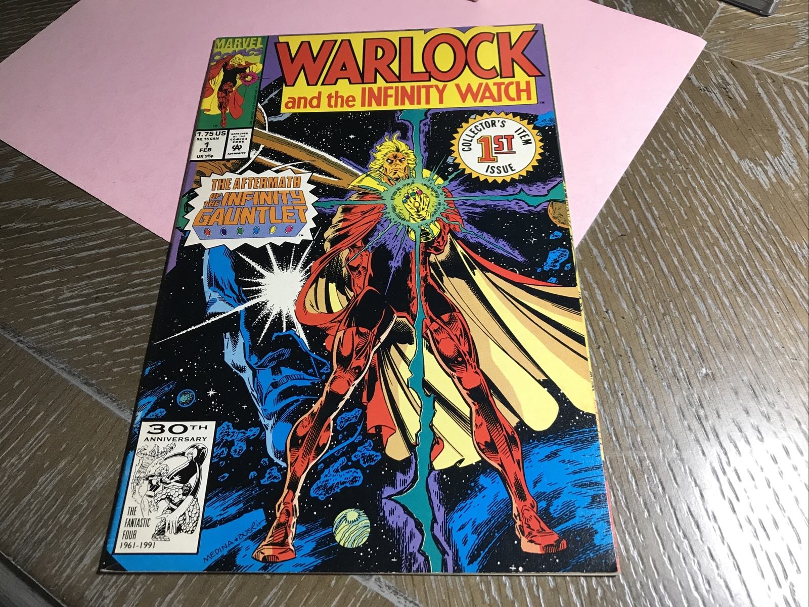 Warlock & the Infinity Watch Marvel Comics 1992 Feb. #1 Collector’s ...