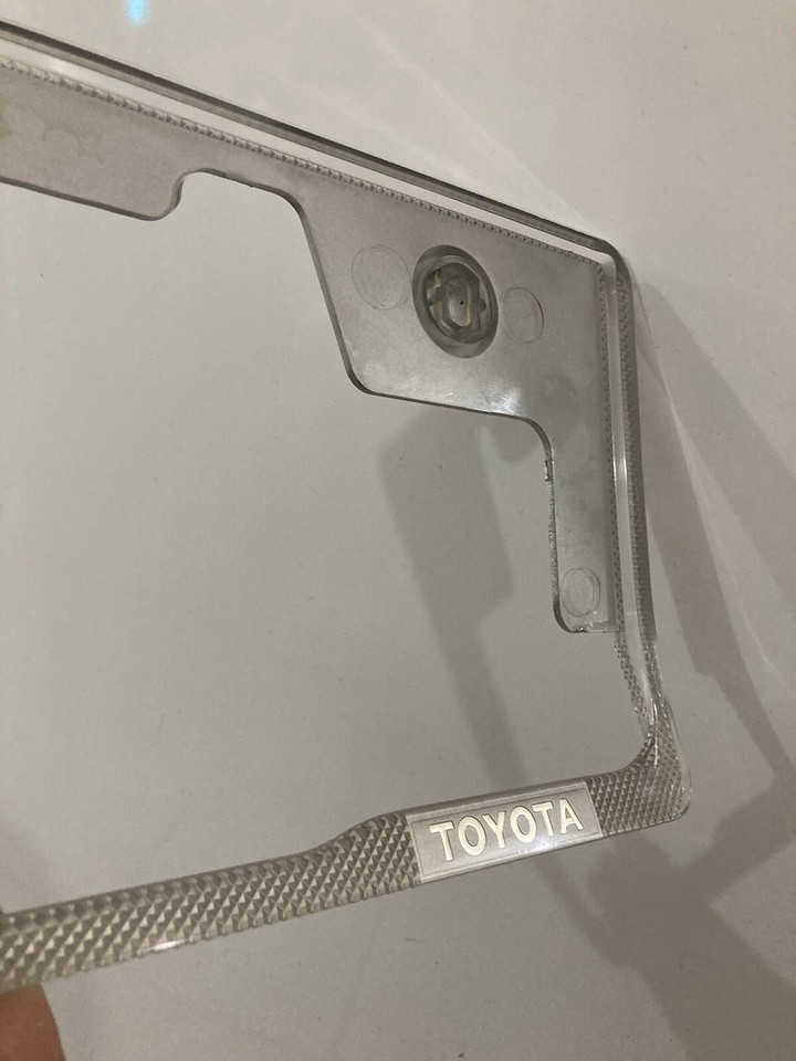 Toyota Ae86 Ae100 Ae92 Etc..License Plate Frame (Japanese Only) OEM JDM ...