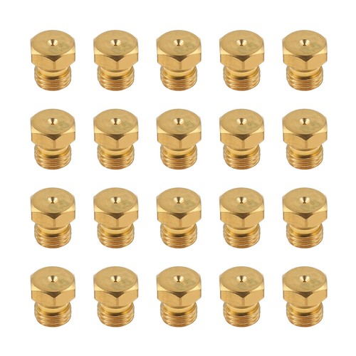 20X Brass Jet Nozzle Grill Propane Orifice Nozzle Conversion Kit M6x0 ...