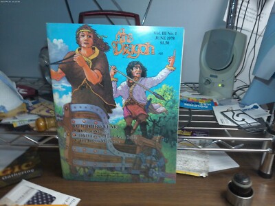 The Dragon Magazine #15 w/Poster VG+ D&D TSR Tim Kask, et al TSR | eBay