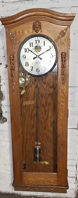 Rare Fancy Large Standard Electric Time Co. Springfield Mass. Master ...