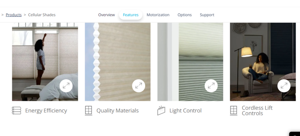 Levolor Motorized Cellular Blind width 54 inch height 84 inch john#039 ...