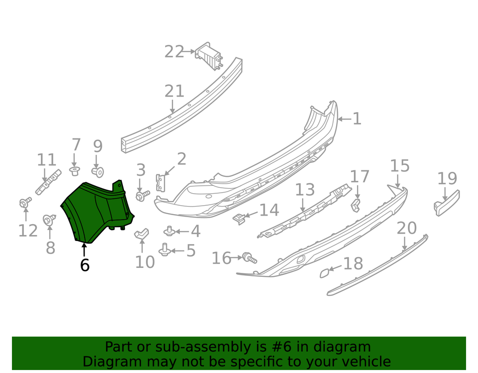 Genuine Nissan Side Cover 85017-6RA4H | eBay