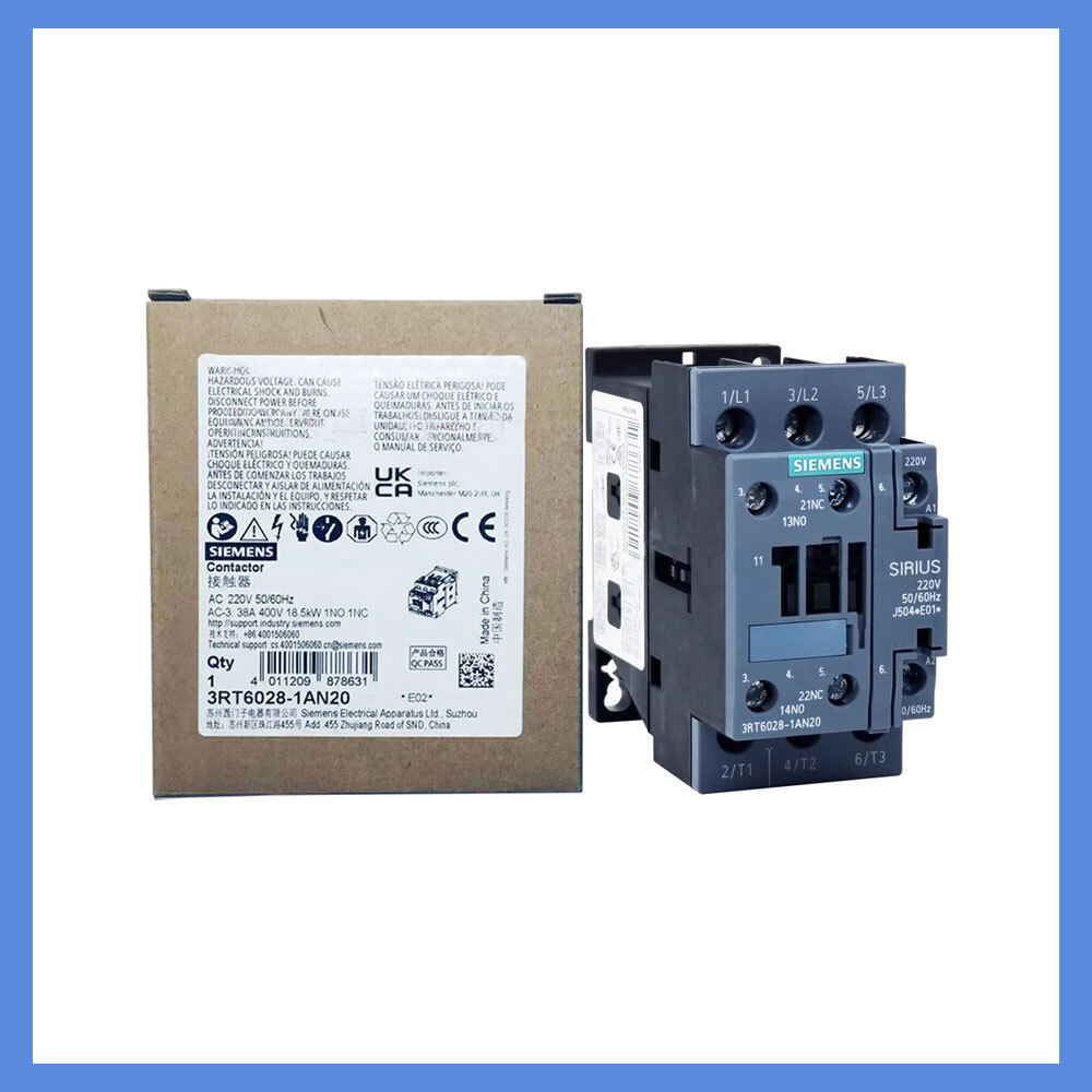 1 piece SIEMENS Brand new contactor 3RT6028-1AN20 AC220V 3RT60281AN20 ...
