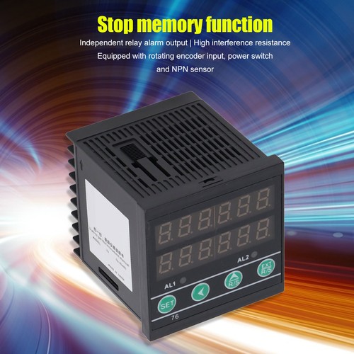 6 Digit Counter Assembly Line LED Digital Display Timer Meter 100 ...