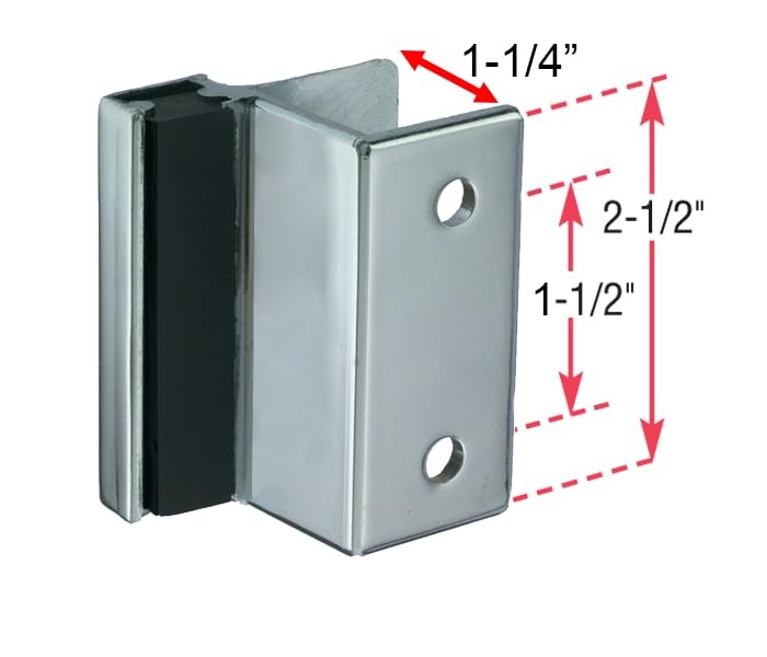 DS-2-78 Toilet Partition Die Cast Zamac Outswing Door Hardware, 7/8 in ...