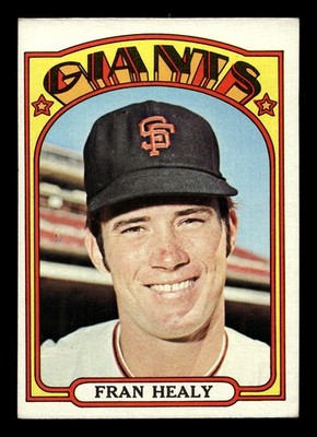 1972 Topps #663 Fran Healy RC - High # | eBay