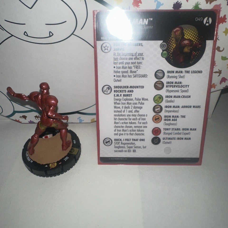IRON MAN 049 Avengers Forever Marvel HeroClix Super Rare | eBay