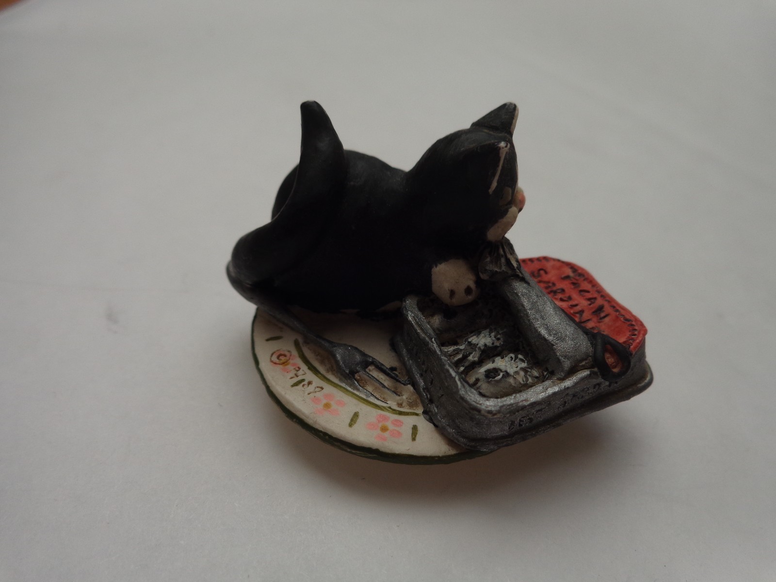 RETIRED PETER FAGAN COLOUR BOX CATS - HS523 GONE FISHING FIGURINE | eBay