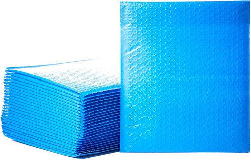 BLUE COLOR POLY BUBBLE MAILERS SHIPPING PADDED BAGS MAILING ENVELOPES ...