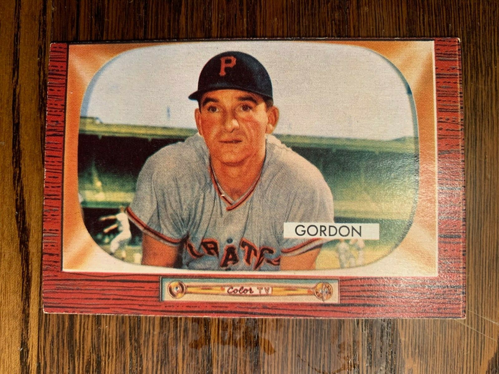 1955 BOWMAN #163 SID GORDON PITTSBURGH PIRATES BASEBALL CARD NM | eBay