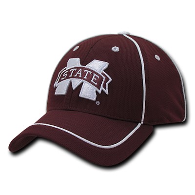 Mississippi State University Bulldogs MSSTATE Mesh Baseball Snapback ...