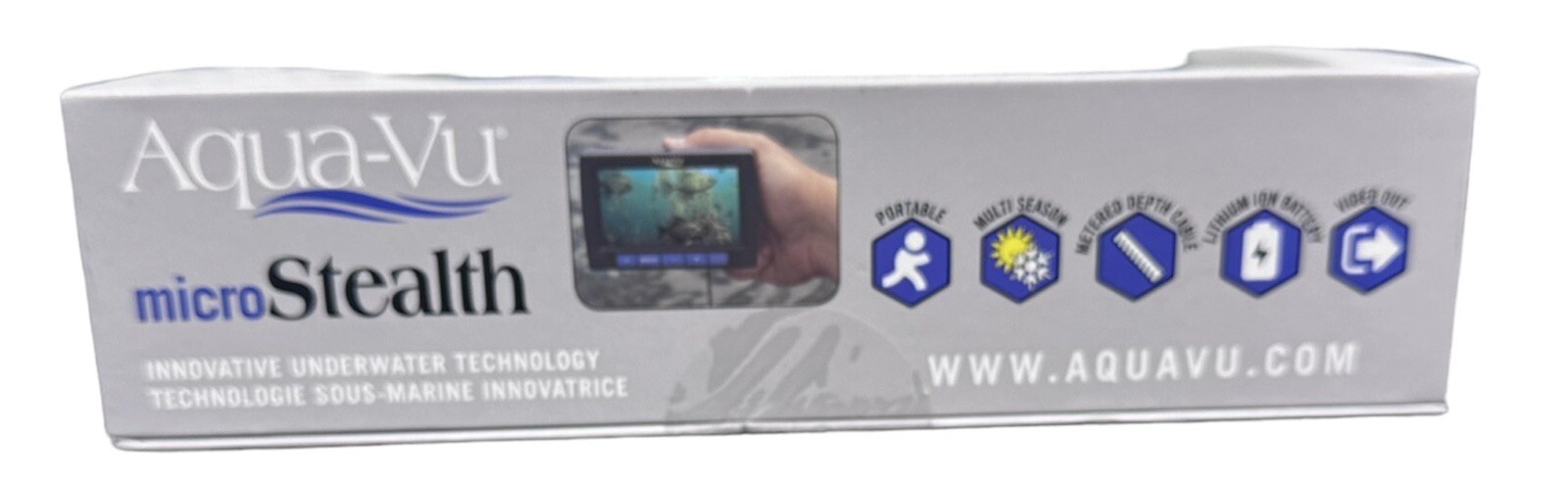 Aqua-Vu Micro Stealth Underwater Camera Viewing System Full Color new ...